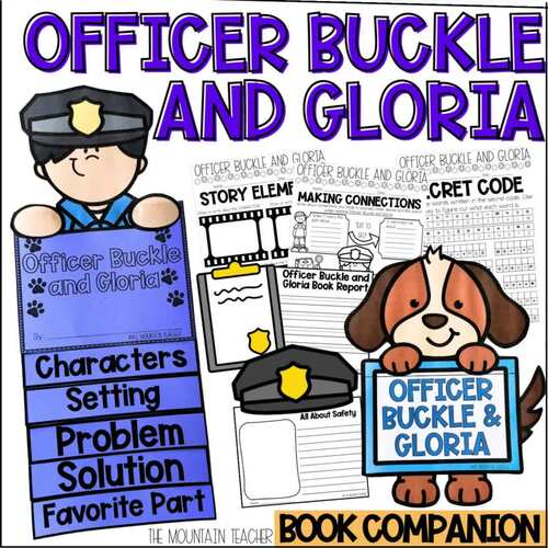 Officer Buckle and Gloria Read Aloud Activities with Back to School Crafts