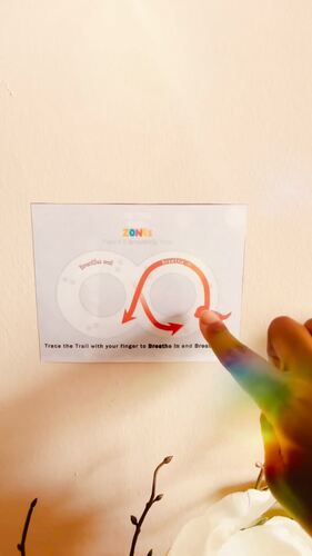 In the Dino Zones Figure 8 Breathing | Self Regulation, SEL, OT ...