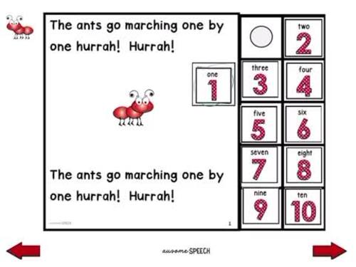 The Ants Go Marching Adaptive Book Unit (Interactive Book with Boom Cards!)