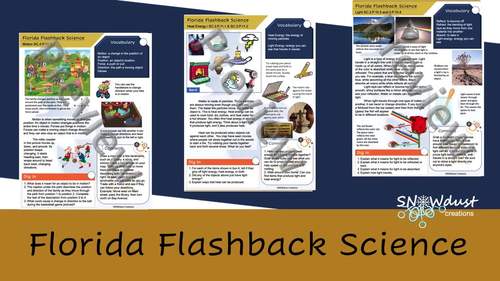 Weathering and Erosion: Florida FSA Science Review Activities Grade 5