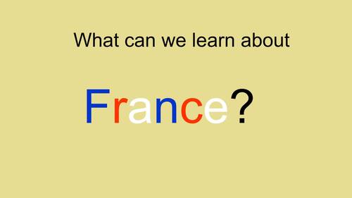 Google Slides™ – French: Country, Animals & Food Vocabulary by Kevin ...