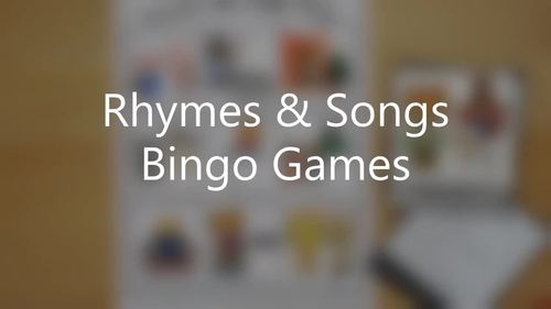 Nursery Rhymes and Songs Bingo | Set 1 | Set 2 | Set 3 by Lessons by Molly