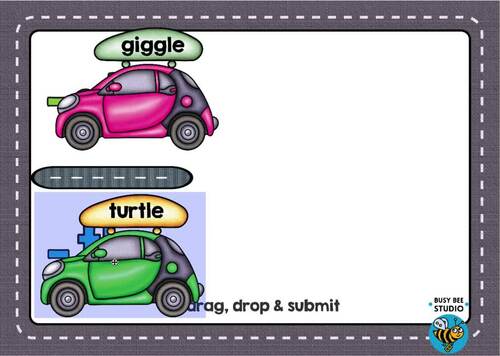 Words Ending in LE Boom Cards Game | Final Stable Syllables Activity