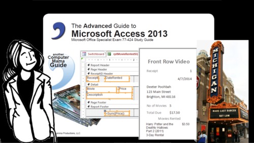 Microsoft Access 2013 Advanced: The Receipt Form, part 1 | TPT