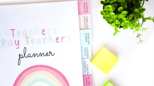 Complete TpT Seller Planner and Organizer | Editable Planner for ...