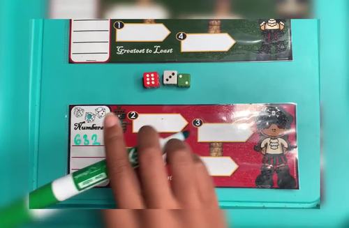 Ordering Numbers Math Center Activity | 2nd Grade Math by Motivated ...