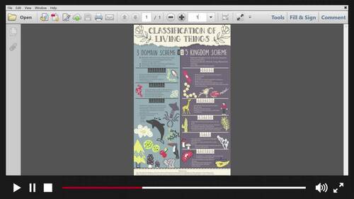 Retro-Style Infographic: Exploring 3 Domain vs 5 Kingdom Classification ...