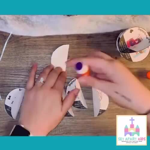 Christmas Story 3D Paper Ornament Craft | Winter Christian Kids ...