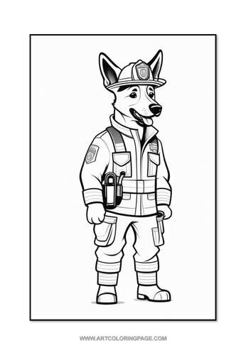 Spark Imagination with Dog Coloring Sheet for Children Vol 4 | TPT