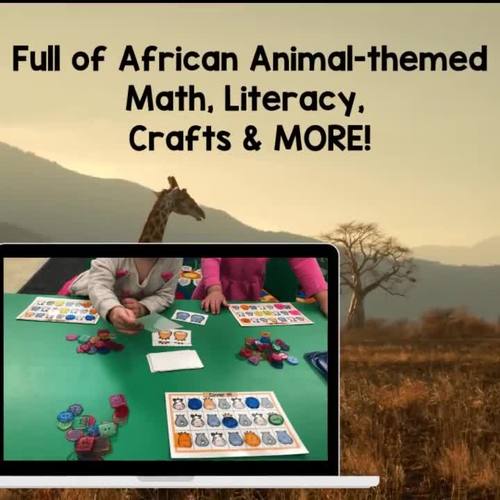 Zoo & African Animals Theme Activities for Preschool & PreK - Lesson Plans