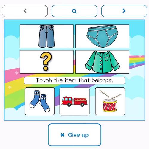 What Item Belongs | Boom Cards for Speech by Speechin Made Easy | TPT