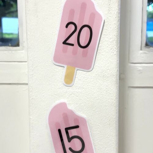 Classroom Skip Counting Posters | Popsicle Counting in 1s,2s and 10s (PDF)