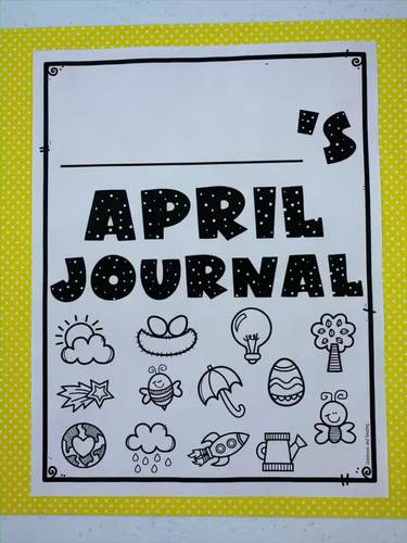 April Learning Journal by Rainbows and Reading | TPT