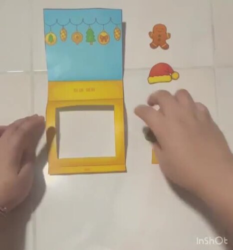 Christmas 3D Pop Up Winter Craft Writing Activity Template Coloring