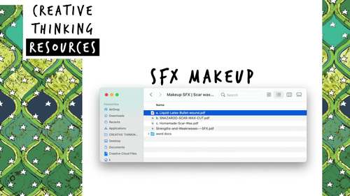 SPECIAL EFFECTS Makeup SFX | Scar wax & Liquid Latex | 2 Lessons