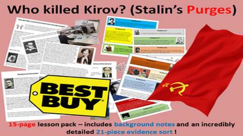 Stalin & the Purges - Who killed Kirov? (notes, history mystery ...