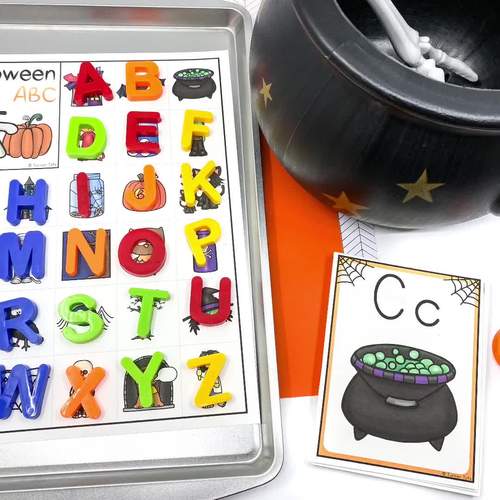 Halloween ABC Letter Sound Match by Turner Tots | TpT