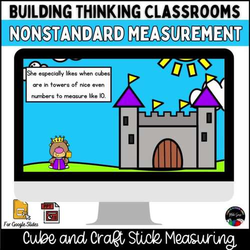 Measuring Objects Nonstandard Units Task 1st Grade Building Thinking ...