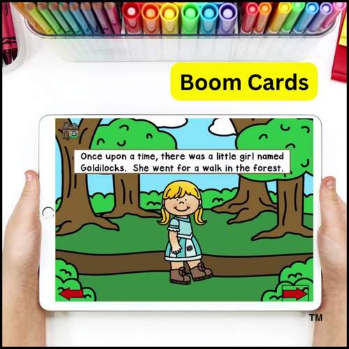 Fairy Tale Fable Unit: Goldilocks and the Three Bears (Print and Boom ...