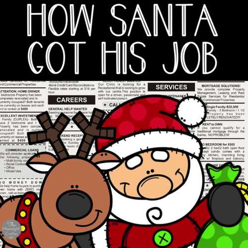How Santa Got His Job | Book Companion by moonlight crafter by Bridget