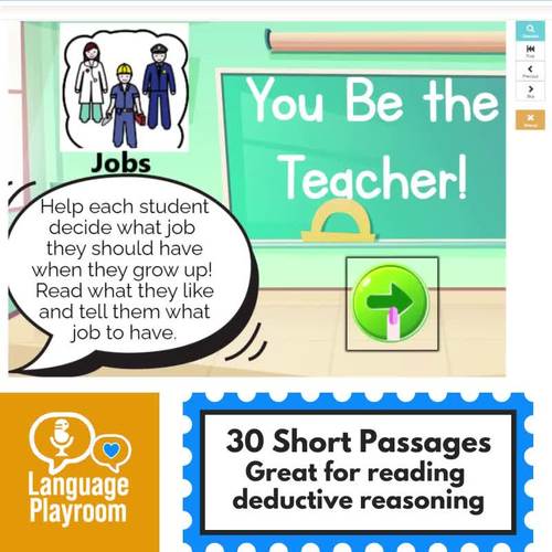 Jobs and Careers Boom Cards - 30 Task Cards for Expressive Receptive ...