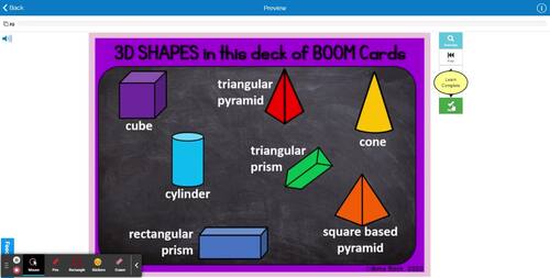 BOOM™ Cards: 3D Shapes (Level 1) by GroovyGarden | TPT