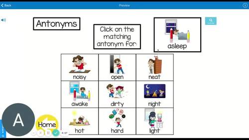 Winter Hidden Picture Game Speech and Language Skills Boom Cards