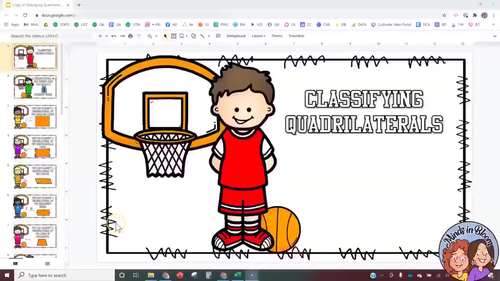 Classifying Quadrilaterals by lines, angles, and more - Digital Google ...
