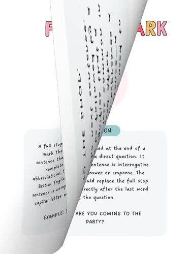 Punctuation Literacy Posters | Pastel Classroom Décor | TPT