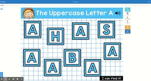 Alphabet BOOM cards™ Digital Activity Letter Identification | Uppercase