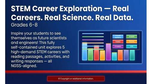 6th–8th Grade STEM Career Exploration | Scientists & Engineers | Grades 6-8