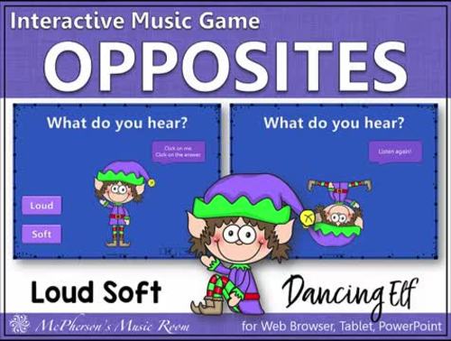 Christmas Music Dynamics | Loud and Soft Interactive Music Game ...
