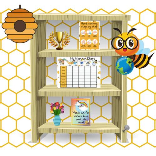 Bee theme classroom bundle by Gizelle Geyer | TPT