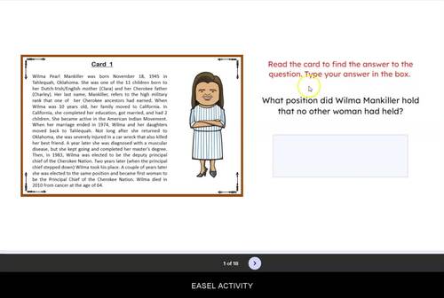 Famous Native Americans Scavenger Hunt Bundle by CarolJ Creations