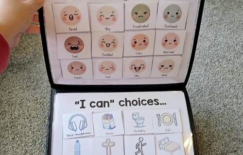 Calm Down Center Interactive/Editable Materials by Think.Neuro | TPT