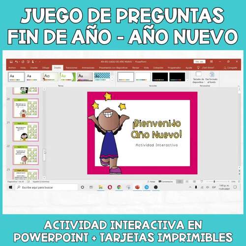 ACTIVIDAD DE AÑO NUEVO O REGRESO A CLA. POWERPOINT + IMPRIMIBLES 3-5 EN ...