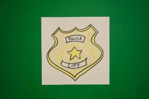 Let's Draw a Badge! (Police-Fire-FBI?) by Patty Fernandez Artist