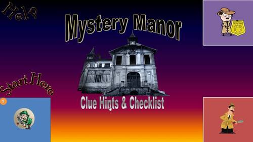 Mystery Manor! Punnett Squares - Escape Room With a Twist - Digital Game