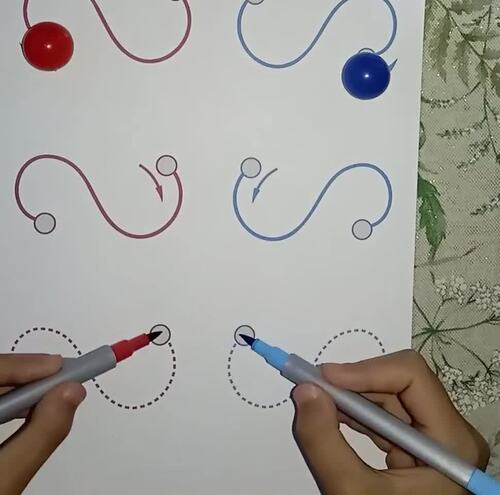 Dual Lines for bilateral activities for kids and adults, Hand and Brain ...