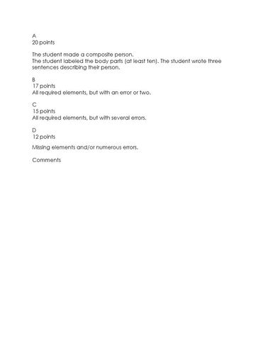 Describing A Person In Spanish: Class Activity by Real Life Language