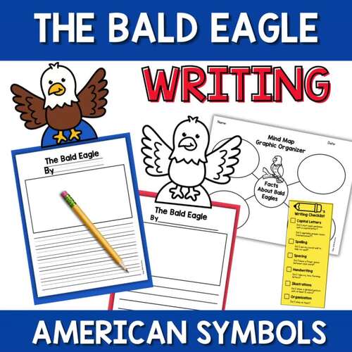American Symbols Bald Eagle Informational Writing Craft Project Activity