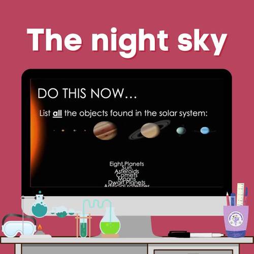 The night sky (KS3) by CMGs Science lessons | TPT