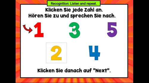 GERMAN NUMBERS BOOM CARDS BUNDLE German Boom Cards 1-1,000,000 Activities
