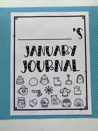 January Learning Journal by Rainbows and Reading | TPT