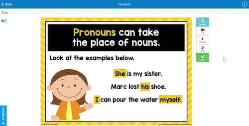 Type the Pronoun Boom Cards by Second Grade Smiles | TPT