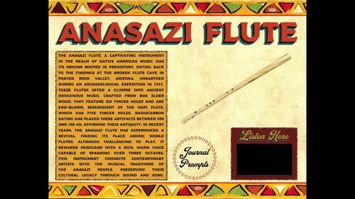 20 Native American Musical Instruments {BUNDLE PDF/Google Slides}