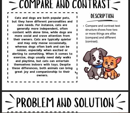 Text Structure Gallery Walk | ELA Skills Activity by A Dads Classroom