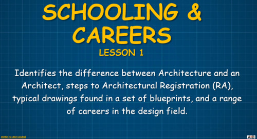 Introduction to Architecture Lesson 1 Schooling and Careers | TPT