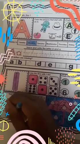 Kindergarten Spiral Review Kinder Morning Work Homework Daily Review