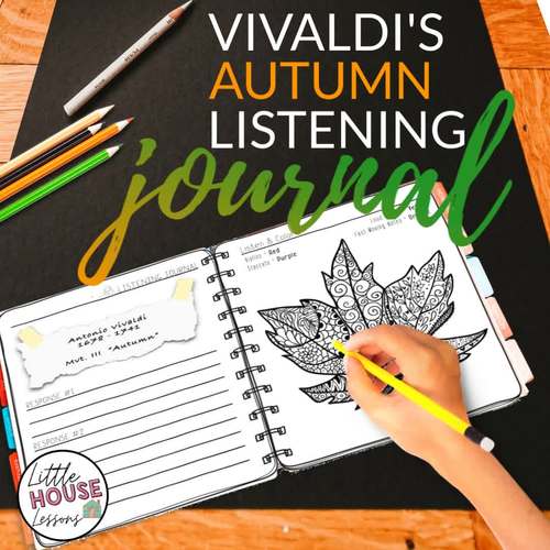 Music Listening Glyphs | Vivaldi | Autumn by Little House Lessons LLC